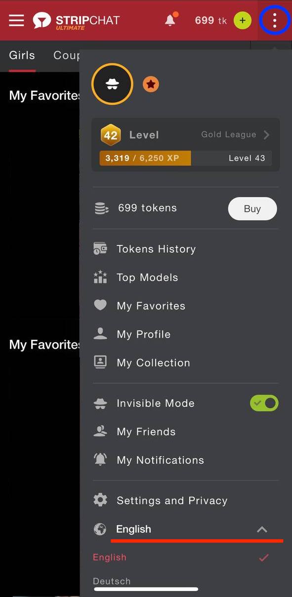 How to change the language on Stripchat? – Stripchat FAQ