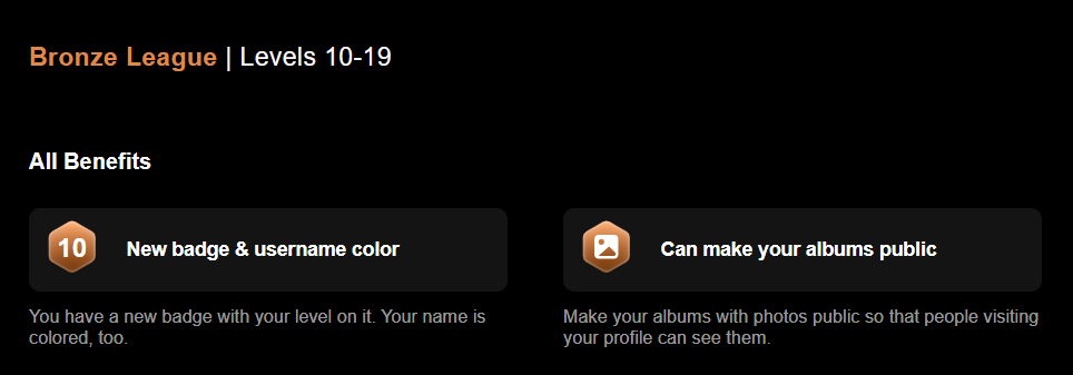 User level system explained – Stripchat FAQ