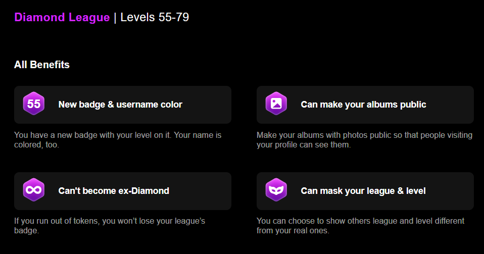 User level system explained – Stripchat FAQ