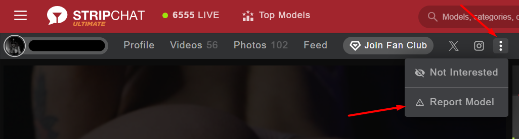 How can I report users and models for violating the rules? – Stripchat FAQ